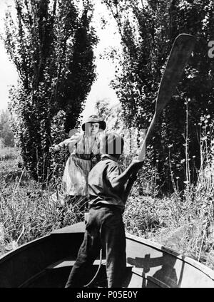 THE NIGHT OF THE HUNTER, Billy Chapin, Lillian Gish, Sally Jane Bruce ...