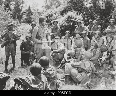 Objective Burma Year 1945 Director Raoul Walsh Errol Flynn Stock Photo ...