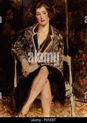 Violet Trefusis by Jacques-Emile Blanche Stock Photo - Alamy