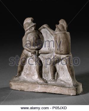 Two Roman Gladiators A gladiator was an armed combatant who Stock Photo ...