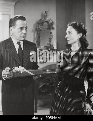 Agnes Moorehead & Humphrey Bogart Film: The Left Hand Of God (1955 ...