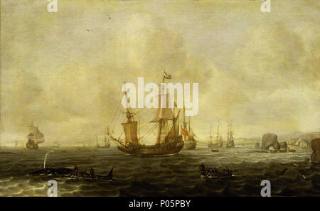 A series of ships anchored off the coast of Galveston, Texas Stock ...