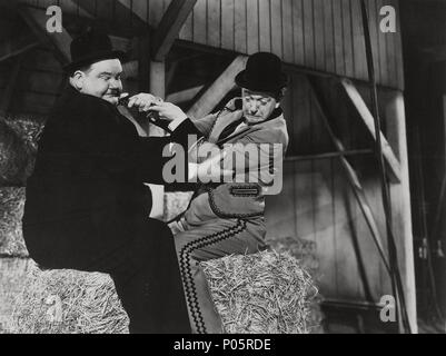 THE BULLFIGHTERS, Stan Laurel, Oliver Hardy, 1945, TM and copyright ...