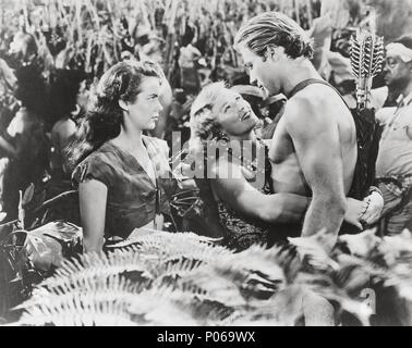 TARZAN AND THE SLAVE GIRL, Vanessa Brown, 1950 Stock Photo - Alamy