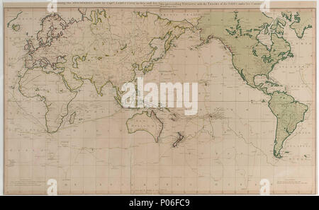 World Map - 1785 Stock Photo - Alamy