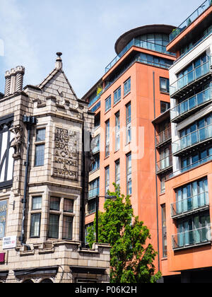 Old and Modern Buildings Praed Street, Paddington, Marylebone, London ...