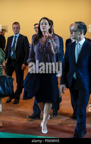 German actress Natalia Worner wife of Heiko Mass, Minister for Foreign ...
