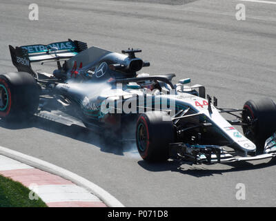 Mercedes' Lewis Hamilton during the 2018 British Grand Prix at ...