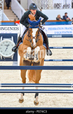 CANNES, FRANCE - JUNE 08: Pieter Devos riders takes part in the ...