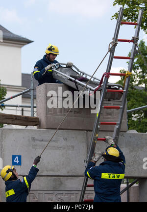 Germany, Dresden, 09 June 2018, Brigardier general Alexander Sollfrank ...