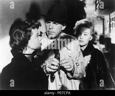 Kim Novak, Fred MacMurray, "Pushover" (1954) Columbia Pictures File ...