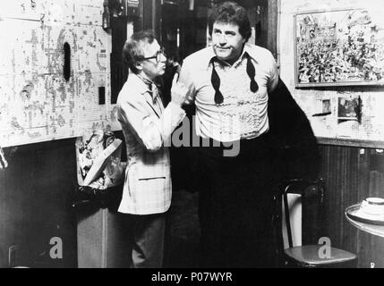 WOODY ALLEN, NICK APOLLO FORTE, BROADWAY DANNY ROSE, 1984 Stock Photo ...