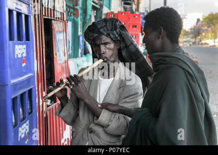 Beggar on the streets of Addis Ababa, Ethiopia Stock Photo: 59851849 ...