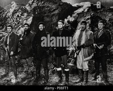 Gregory Peck, David Niven, Anthony Quinn & James Darren Film: The Guns Of Navarone (1965 ...