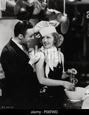 jean arthur, charles boyer, history is made at night, 1937 Stock Photo ...