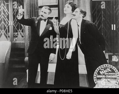 Original Film Title: ANIMAL CRACKERS. English Title: ANIMAL CRACKERS. Film Director: VICTOR ...