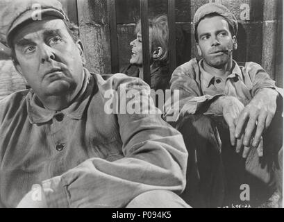Robert Morley, Melina Mercouri, Maximilian Schell, on-set of the film ...