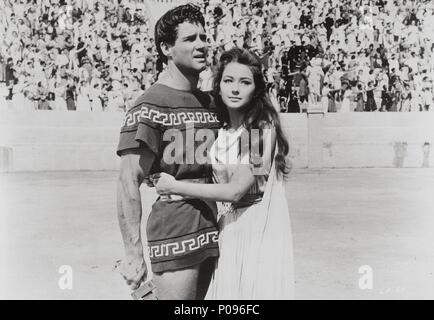 Christine Kaufmann & Steve Reeves Film: The Last Days Of Pompeii (Gli ...