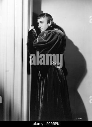 BASIL RATHBONE TOWER OF LONDON (1939 Stock Photo - Alamy