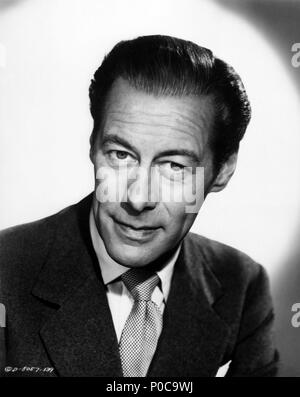 Stars: REX HARRISON Stock Photo - Alamy