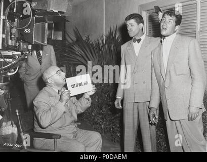 THE CADDY 1953 Paramount film with Dean Martin at left and Jerry Lewis ...