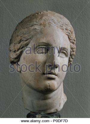 Aphrodite of Knidos. Roman marble copy after a Greek original by Stock ...