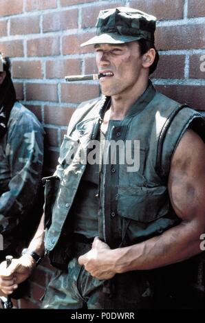 COMMANDO 1985 20th Century Fox film with Arnold Schwarzenegger Stock ...