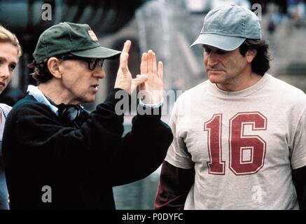 DECONSTRUCTING HARRY Director WOODY ALLEN with ELISABETH SHUE, BILLY ...