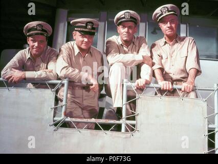 MISTER ROBERTS WILLIAM POWELL, HENRY FONDA AND JACK LEMMON A WARNER ...