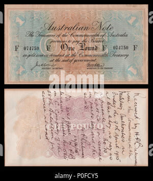 AUS-Commonwealth of Australia-1 Pound (1913 Stock Photo - Alamy