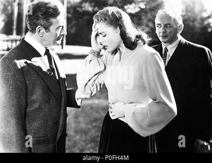 Claude Rains Film Notorious (USA 1964) Characters: Alexander Sebastian ...