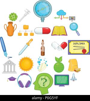 Cognizance icons set, cartoon style Stock Vector Image & Art - Alamy