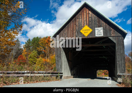 Covered Bridges of Vermont by river One Dollar Fine Chiselville Bridge ...