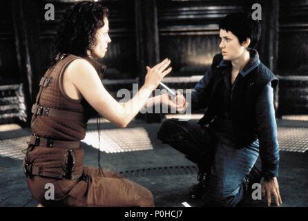 USA. Sigourney Weaver and Winona Ryder in a scene from the (C)Twentieth ...