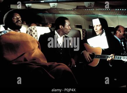 AIRPLANE ! 1980 Paramount Pictures film with from left the inflatable ...