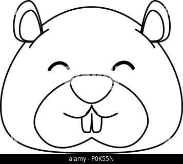 cute canadian marmot icon Stock Vector Image & Art - Alamy