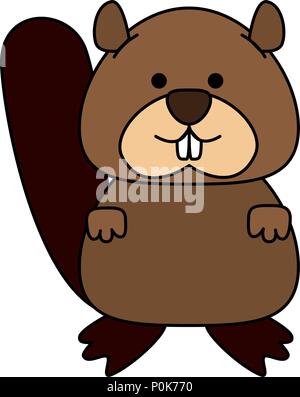 cute canadian marmot icon Stock Vector Image & Art - Alamy