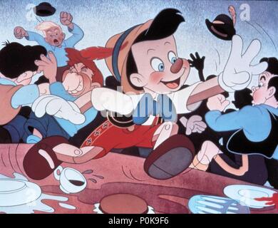 Walt Disney Film Pinocchio (USA 1940) Director: Hamilton Luske, Ben ...