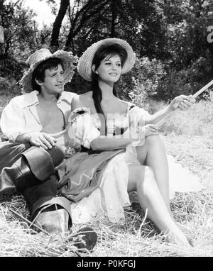 Claudia Cardinale and Jean-Paul Belmondo / Cartouche 1962 directed by ...