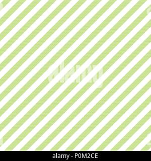 Green white striped fabric texture seamless pattern. Vector ...