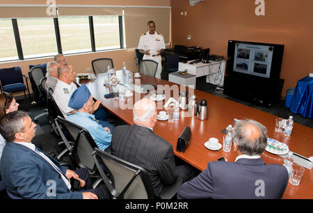 U.S. Air Force Col. Razvan Radoescu, 355th Operations Group commander ...