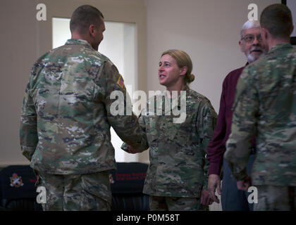 Brig. Gen. Heidi Hoyle, the 41st Chief of Ordnance, gives a speech at ...