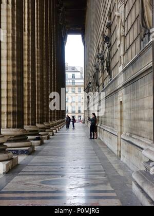 Large pillars in paris Stock Photo - Alamy