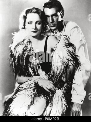 MOROCCO 1930 Paramount Pictures film with Marlene Dietrich and Gary ...