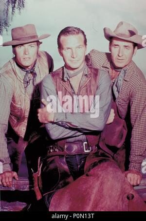 RAWHIDE CBS TV western series 1959-1965 from left: Raymond St Jacques ...