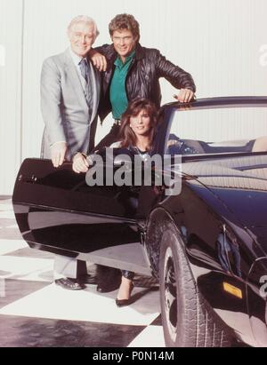 KNIGHT RIDER EDWARD MULHARE, DAVID HASSELHOFF KNIGHT RIDER Stock Photo ...