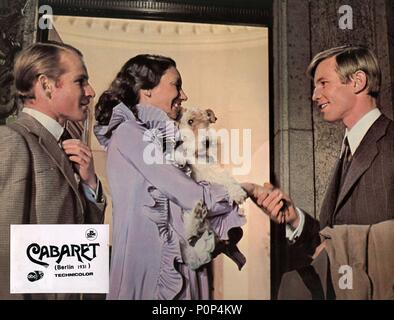 CABARET HELMUT GRIEM, MICHAEL YORK Date: 1972 Stock Photo - Alamy