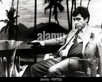 Scarface Year: 1983 USA Al Pacino, Steven Bauer Director: Brian De ...