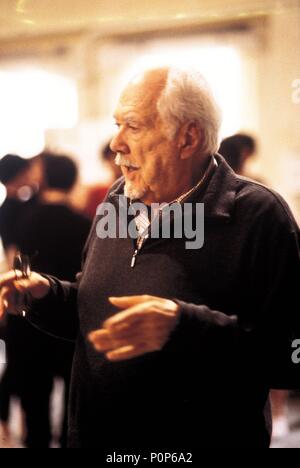 Robert Altman on the set of his film, "The Company," at Auditorium ...