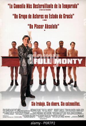 THE FULL MONTY -1997 POSTER Stock Photo - Alamy